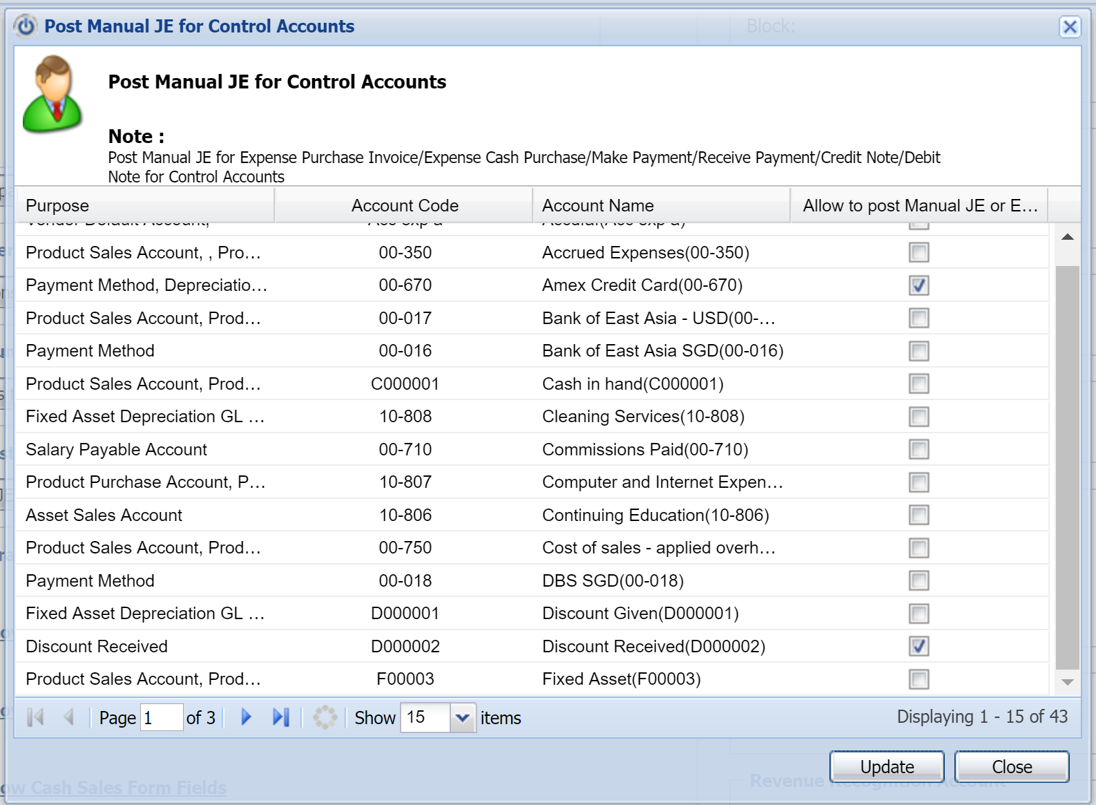 How to post entries to control accounts? – Deskera Help Centre