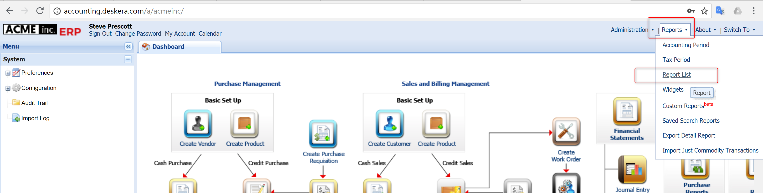 How can I see dimension wise comparison of Profit and Loss, Trial ...