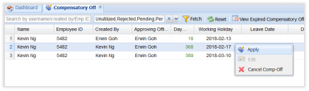 How to configure Comp-Off in eLeave – Deskera Help Centre