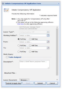 How to configure Comp-Off in eLeave – Deskera Help Centre