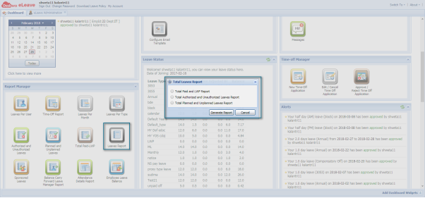 How to configure Report Manager in eLeave – Deskera Help Centre