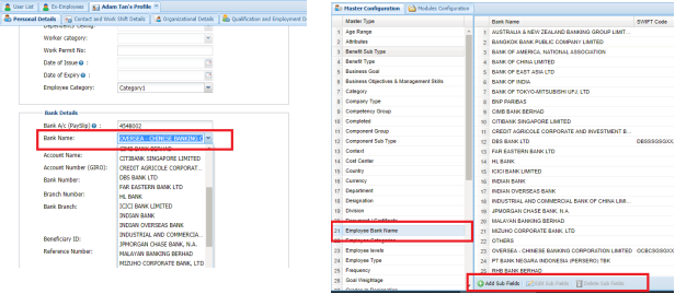 How to configure Master Types for different Modules in HRMS – Deskera ...