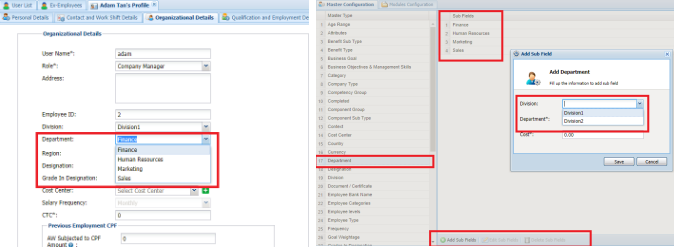 How to configure Master Types for different Modules in HRMS – Deskera ...
