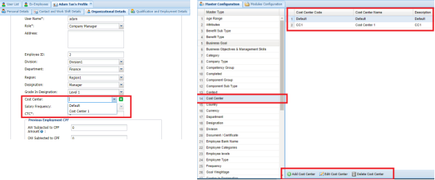 How to configure Master Types for different Modules in HRMS – Deskera ...