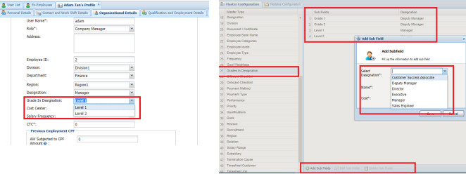 How to configure Master Types for different Modules in HRMS – Deskera ...
