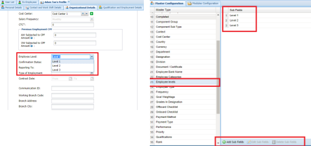 How to configure Master Types for different Modules in HRMS – Deskera ...