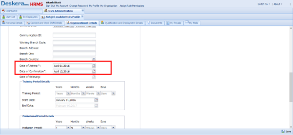 How to configure Confirmation Date Calculation in HRMS – Deskera Help ...