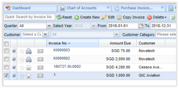 How do I offset sales and purchase documents (Invoices, DN, CN) from ...