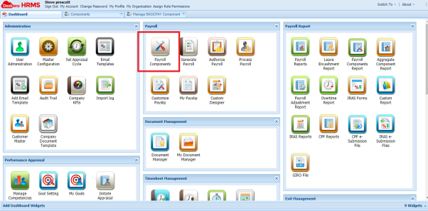 How to configure Payroll Component in HRMS – Deskera Help Centre