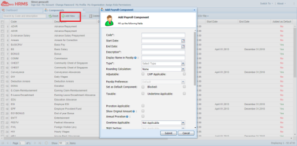How to configure Payroll Component in HRMS – Deskera Help Centre
