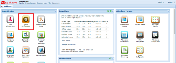 How to configure Roster in eLeave – Deskera Help Centre