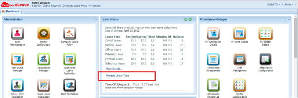 How to Create and Manage Leave Types in eLeave – Deskera Help Centre
