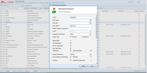 How to configure Payroll Component in HRMS – Deskera Help Centre