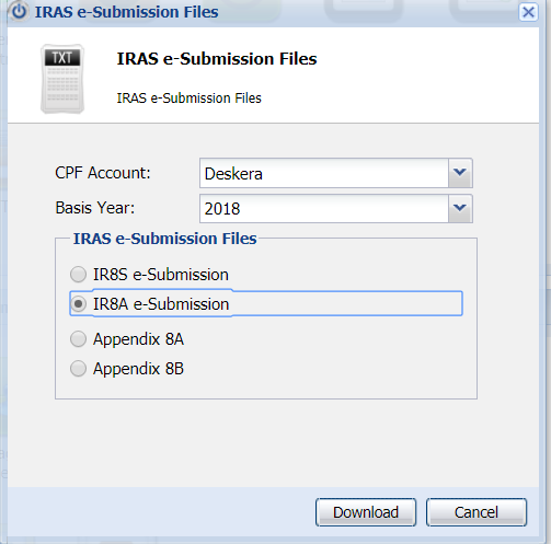 Ir8a E Submission Full Process Guide Deskera Help Centre 