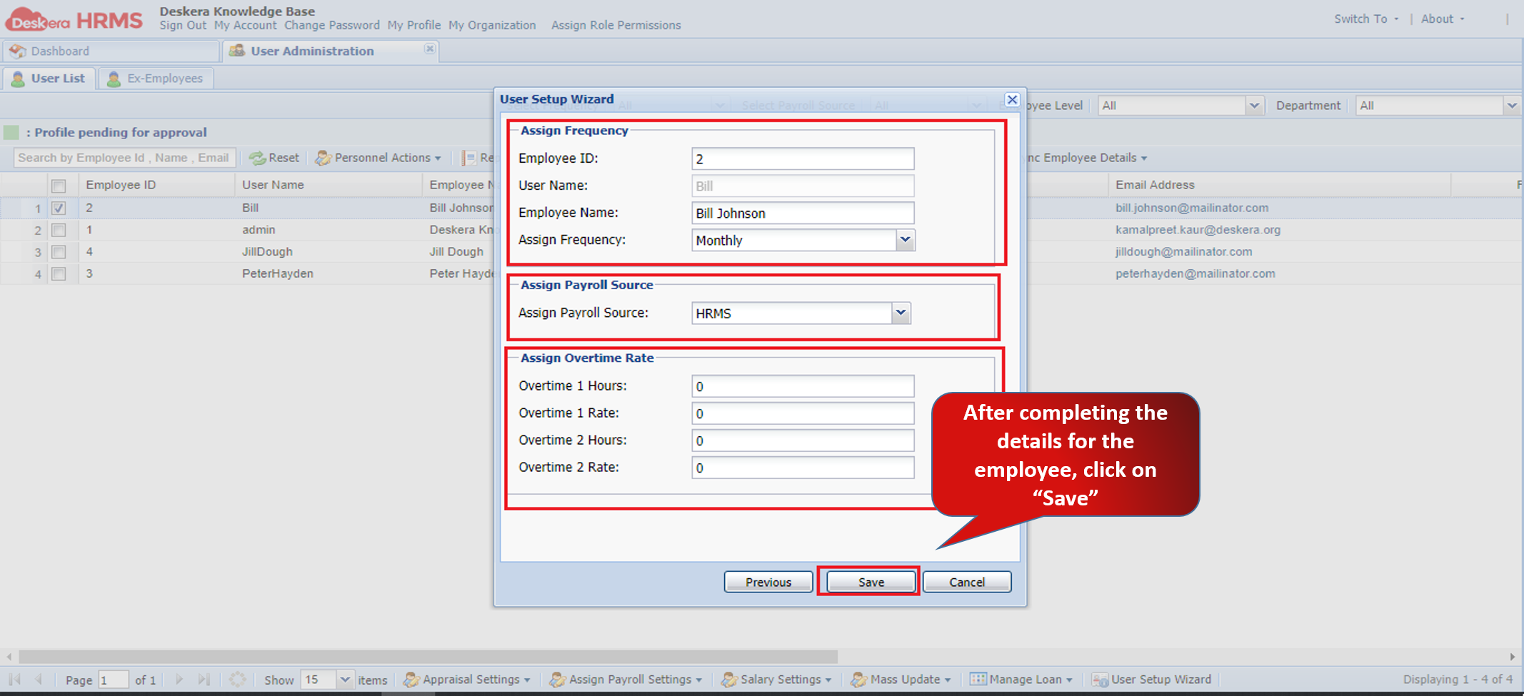 How to set up user with help of "User Setup Wizard"? – Deskera Help Centre