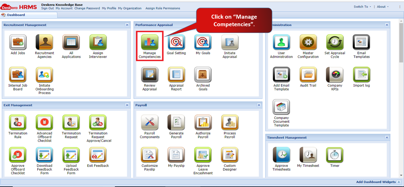 Competencies - Assign Competency Group – Deskera Help Centre