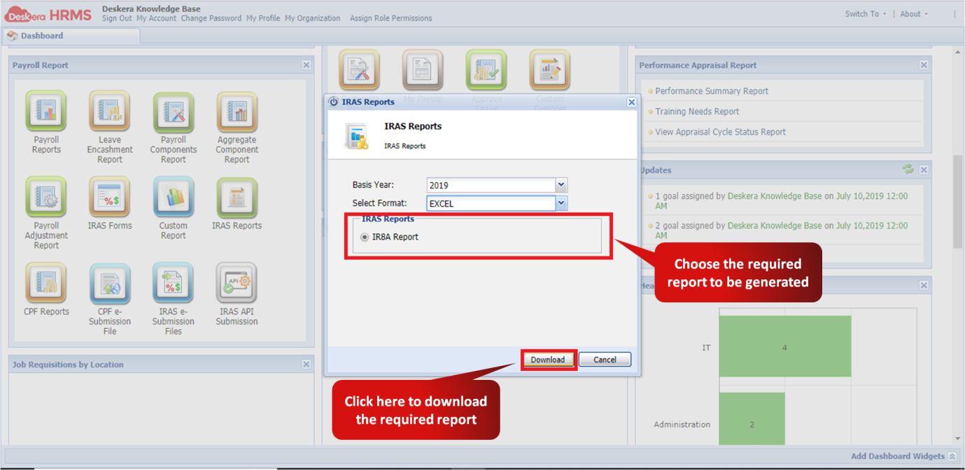 IRAS Reports – Deskera Help Centre