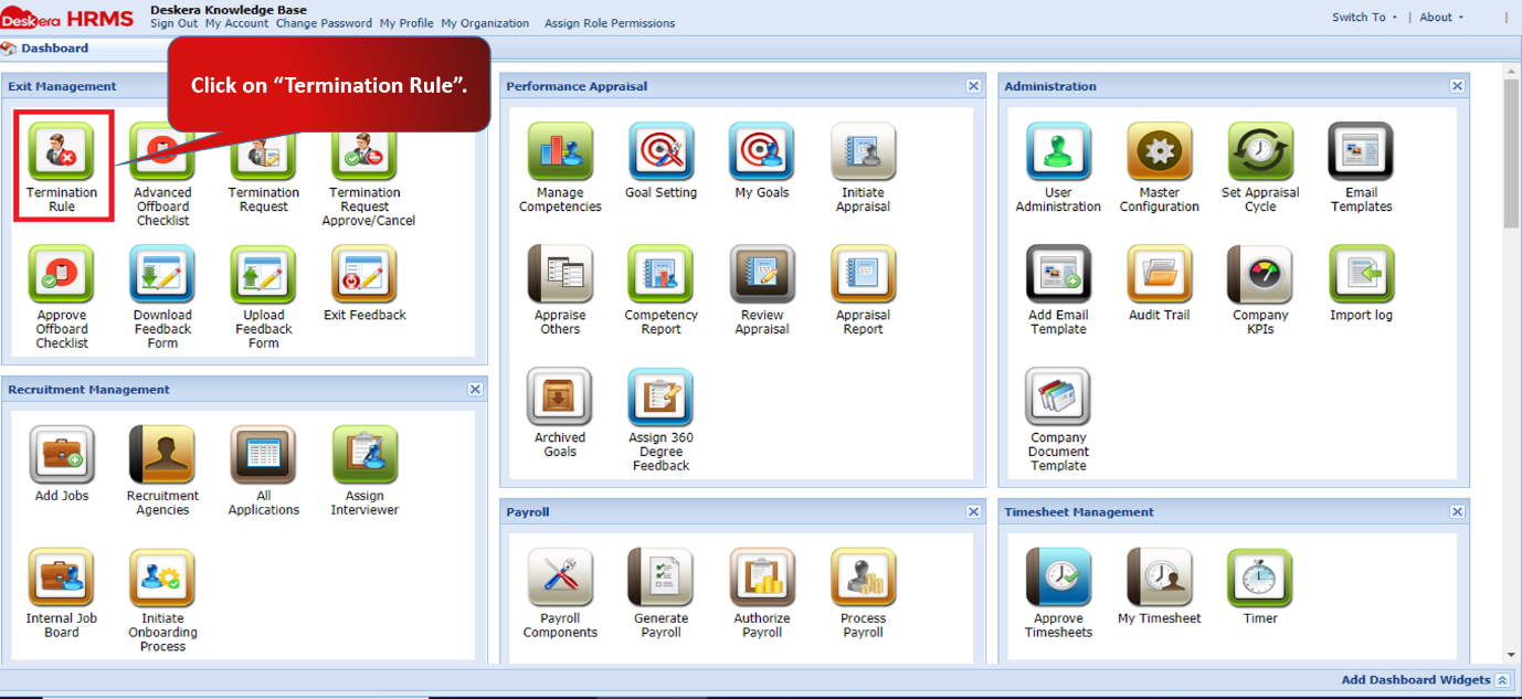 Exit Management – Deskera Help Centre