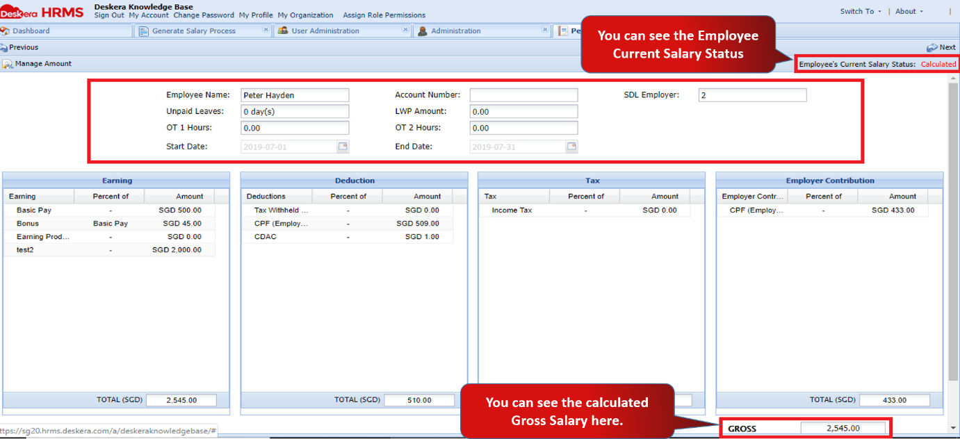 Payroll Management – Deskera Help Centre
