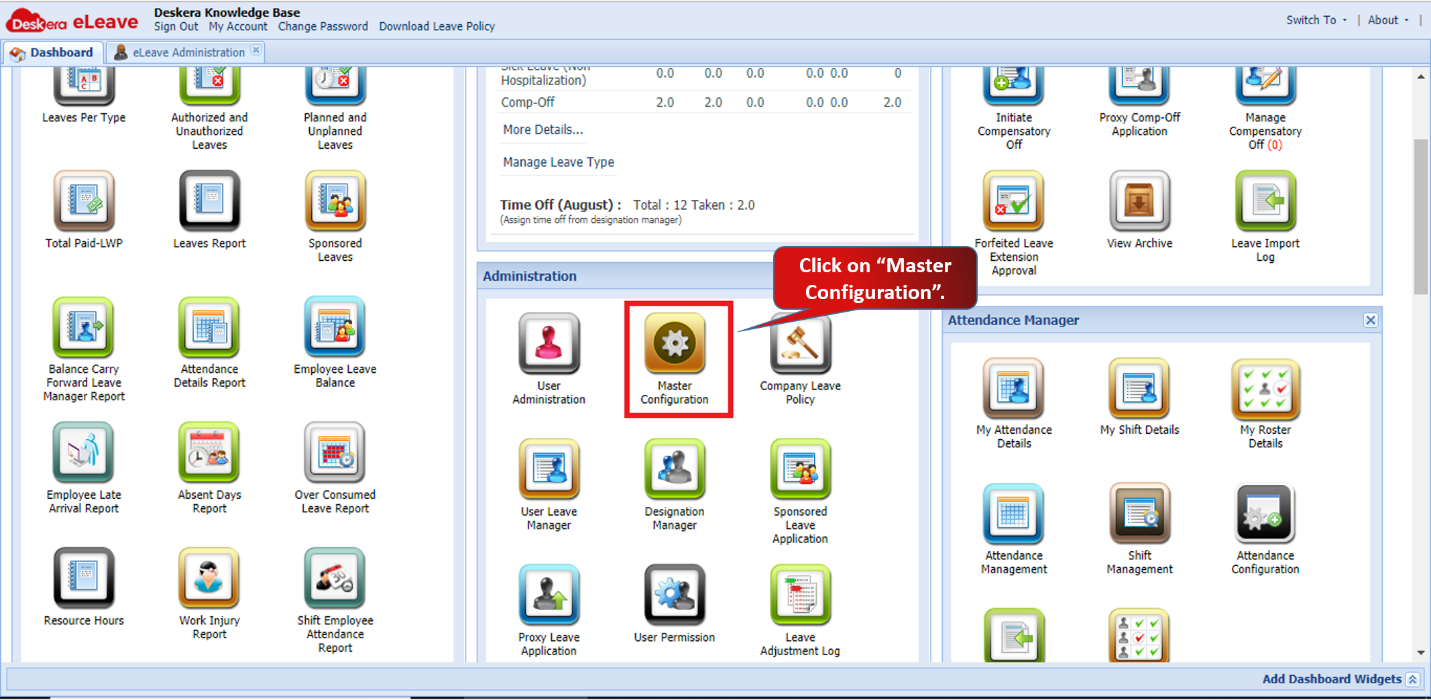 eLeave-PM Integration – Deskera Help Centre