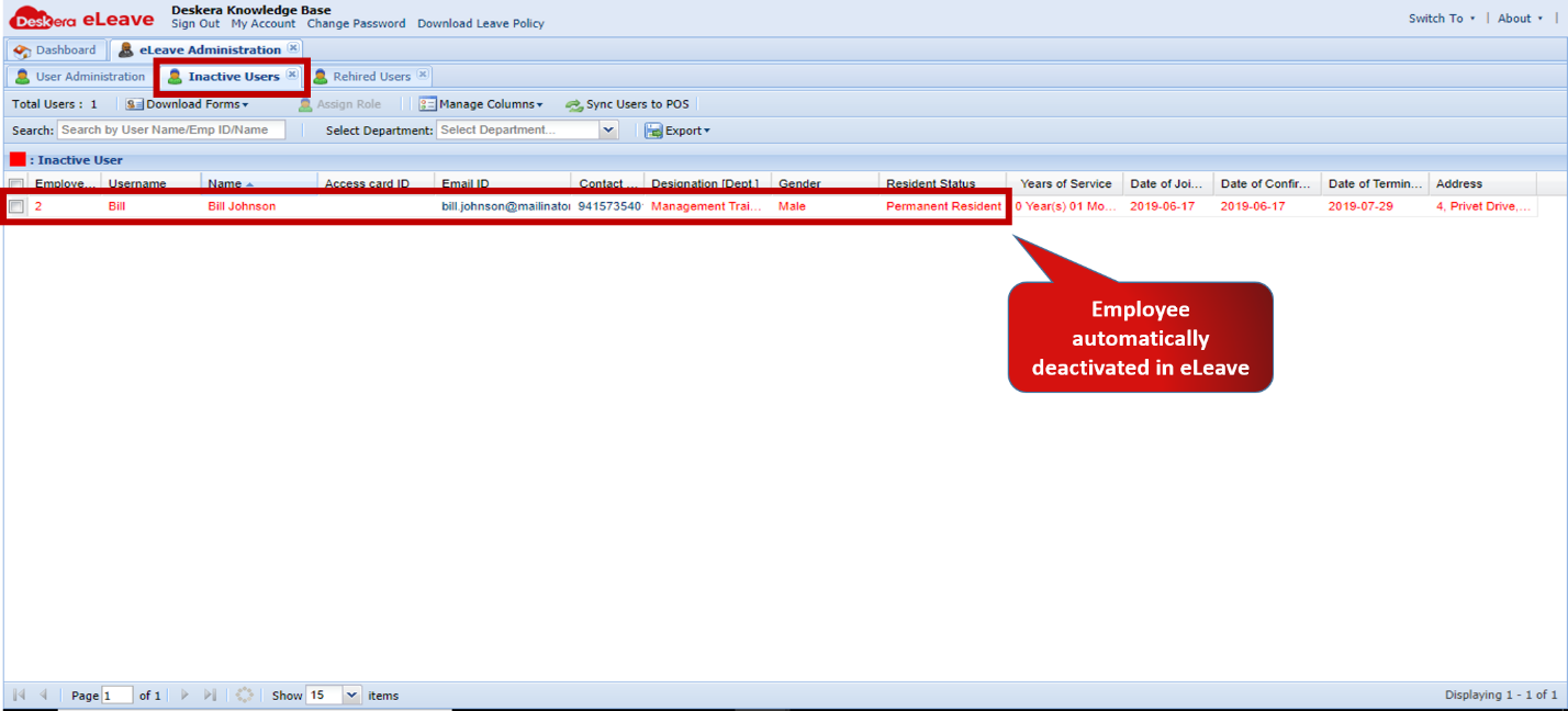 eLeave- HRMS Integration – Deskera Help Centre
