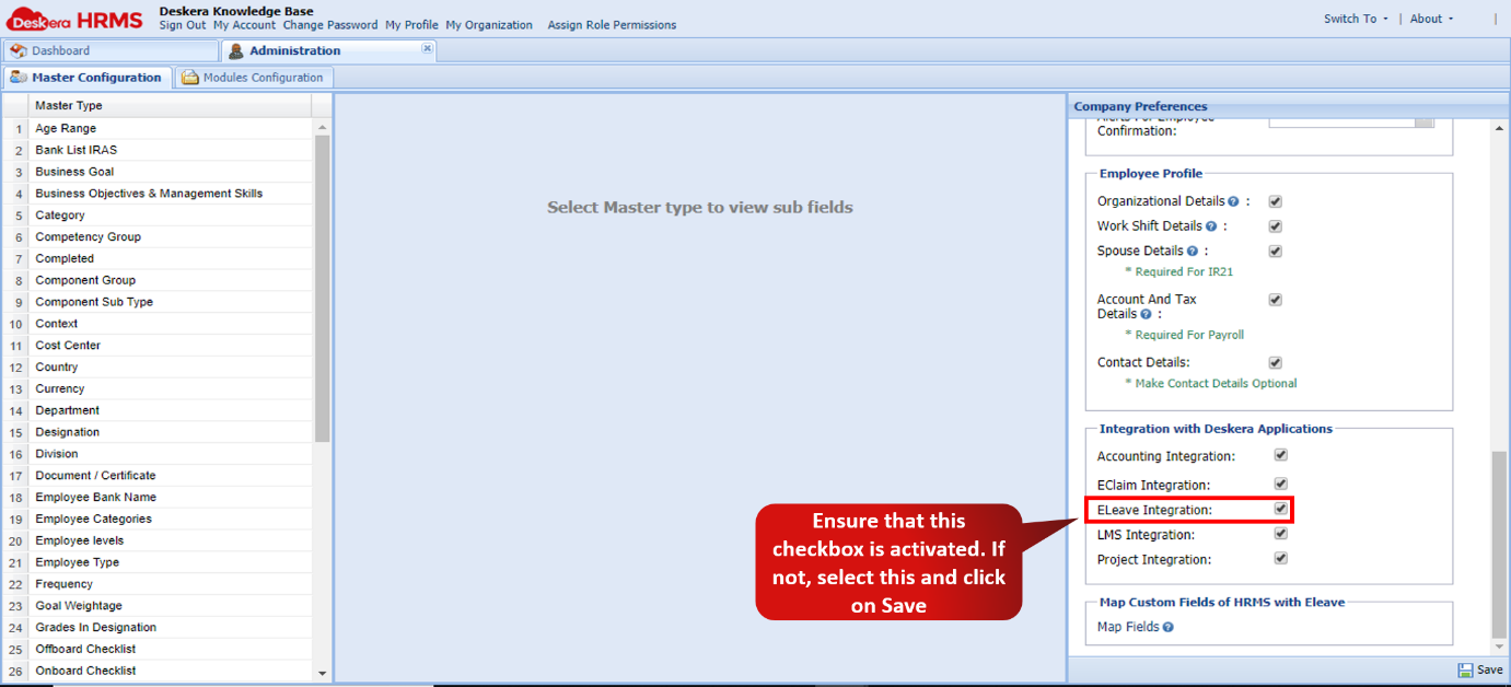 Leave Encashment Flow – Deskera Help Centre