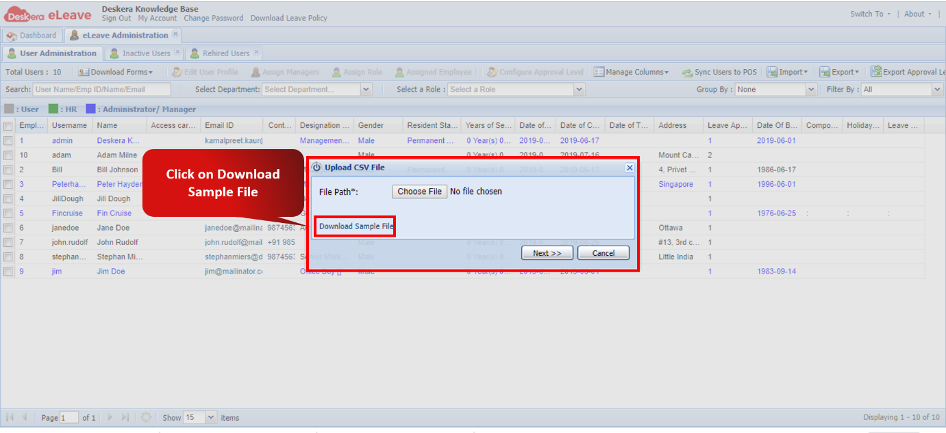 Hrms Eleave Integration Deskera Help Centre